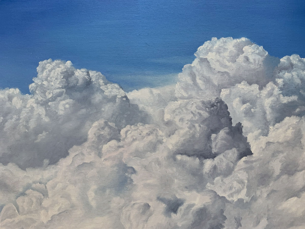 How To Paint Clouds In Oil